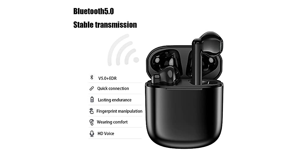 Wireless Earbuds with Active Noise Cancellation & 24H Battery