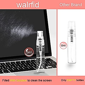 walrfid Laptop Keyboard Earbud Screen Cleaner Sprayer Kit for Airpods Pro MacBook iPad iPhone iPod, Electronics Airpod Cleaning Pen Brush Tool for PC TV Phone Computer - 5ml Screens Cleaners Spray