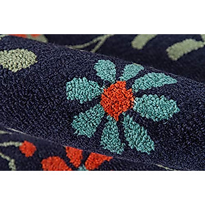 Momeni Newport Area Rugs, 2' X 3', Navy