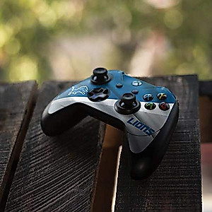Skinit Decal Gaming Skin compatible with Xbox One Elite Controller - Officially Licensed NFL Detroit Lions Design