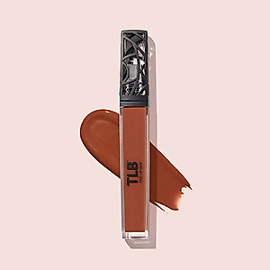 The Lip Bar | Vegan Non-Sticky Lip Gloss | High Shine Finish | Headliner - Warm Terracotta Brown
