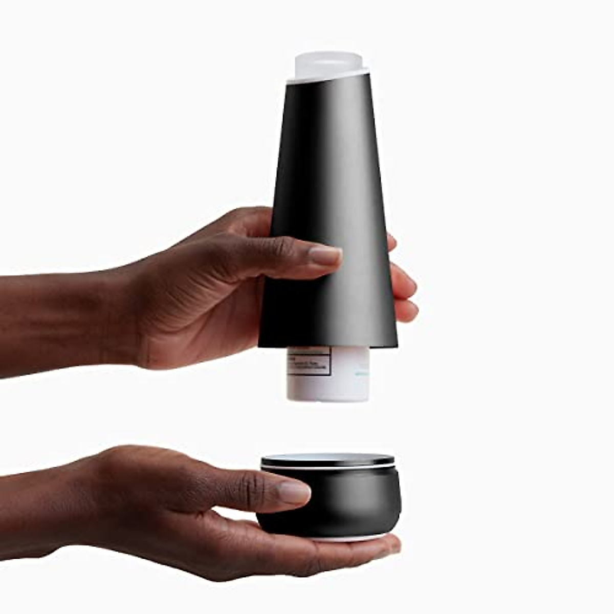 Quip Refillable Mouthwash Starter Kit, 4X Concentrate, Alcohol-Free, Kills Bad Breath Germs, Helps Prevent Cavities, Mint - Slate Metal, 1, 4.0 Fl Oz (920-00117)