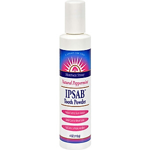 Heritage Store Ipsab Tooth Powder, 4 OZ