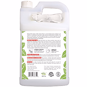 Mighty Mint Insect & Pest Control Plus – Natural Mint Oil Insect Killer Spray, 1 Gallon