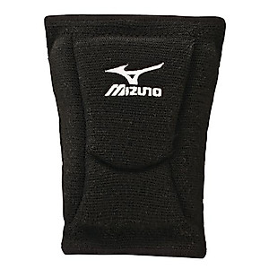 Mizuno LR6 Volleyball Kneepad, Black, Medium