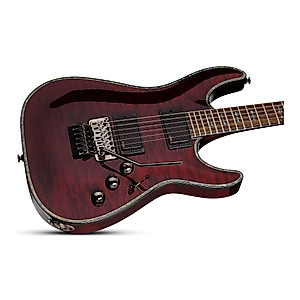 Schecter Hellraiser C-1 FR Electric Guitar, Black Cherry