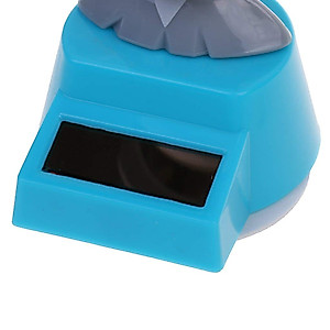 Solar Powered Bobble Toy Animated Solar Bobble Head Toys Desk Top Car Interior Decor Ornament - Shark