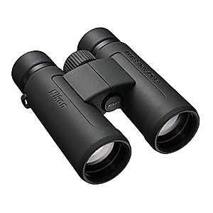 Nikon PROSTAFF P3 8x42 Binocular | Waterproof, fogproof, rubber-armored Full-Size Binocular, wide field of view & long eye relief | Official Nikon USA Model