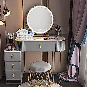 Lesbin 4-Pack White Plastic Organizer Basket, Woven Storage Bins