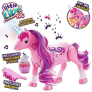 Little Live Pets - Sparkles My Dancing Interactive Unicorn | Dances & Lights to Music - Engaging Fun - Batteries Included | For Ages 5+