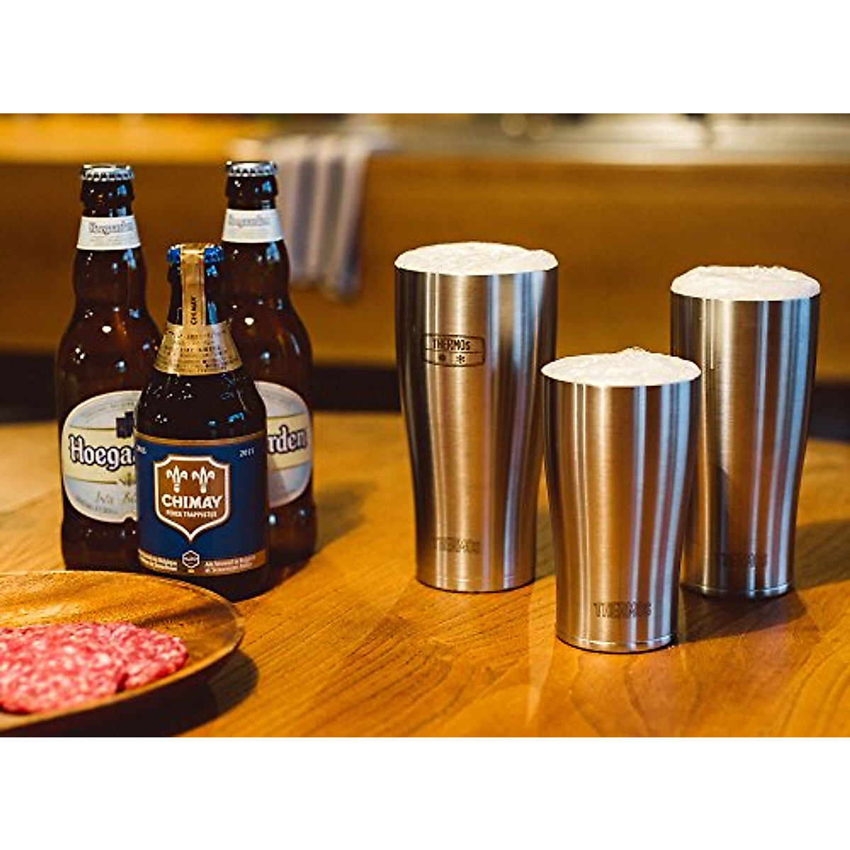 Thermos JDE-420 S Vacuum Insulated Tumbler, 14.2 fl oz (420 ml), Stainless Steel