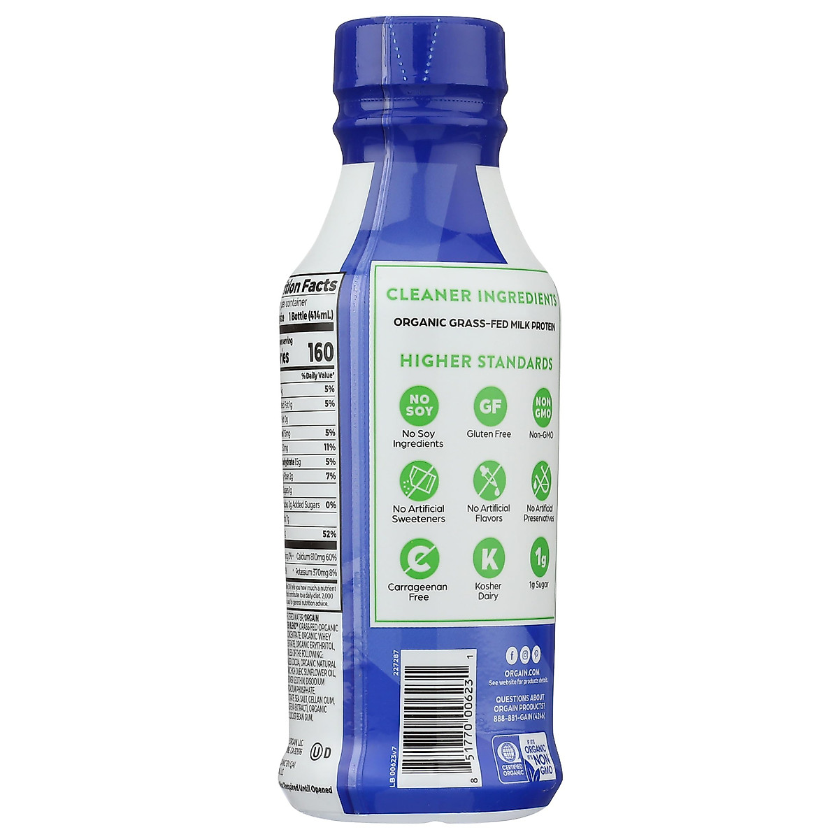 Orgain Organic Protein Shake, Creamy Chocolate Fudge