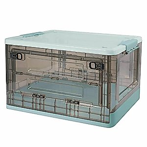 LokoshinA 2 pcs Large Foldable Plastic Storage Box LokoshinA Organizers and storage Shoe organizer Shoe storage Plastic storage bins Organizer Storage bins with lids Moving boxes Storage containers