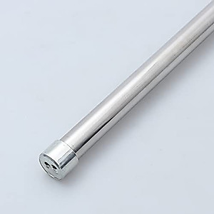 BESPORTBLE Shower Curtain Rod Stainless Steel Clothes Rod, Adjustable Telescopic Hanging Rod Wardrobe Storage Rod Rack Hanger Finishing Hanging Rod Clothing Storage Rod Rack (54-103cm) Curtain Rods