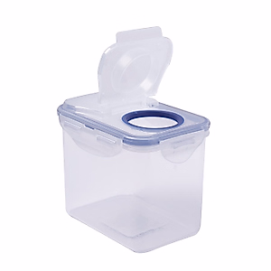 Lock&Lock 33.8-Fluid Ounce Rectangular Food Container with Flip Lid, Tall, 4.1-Cup