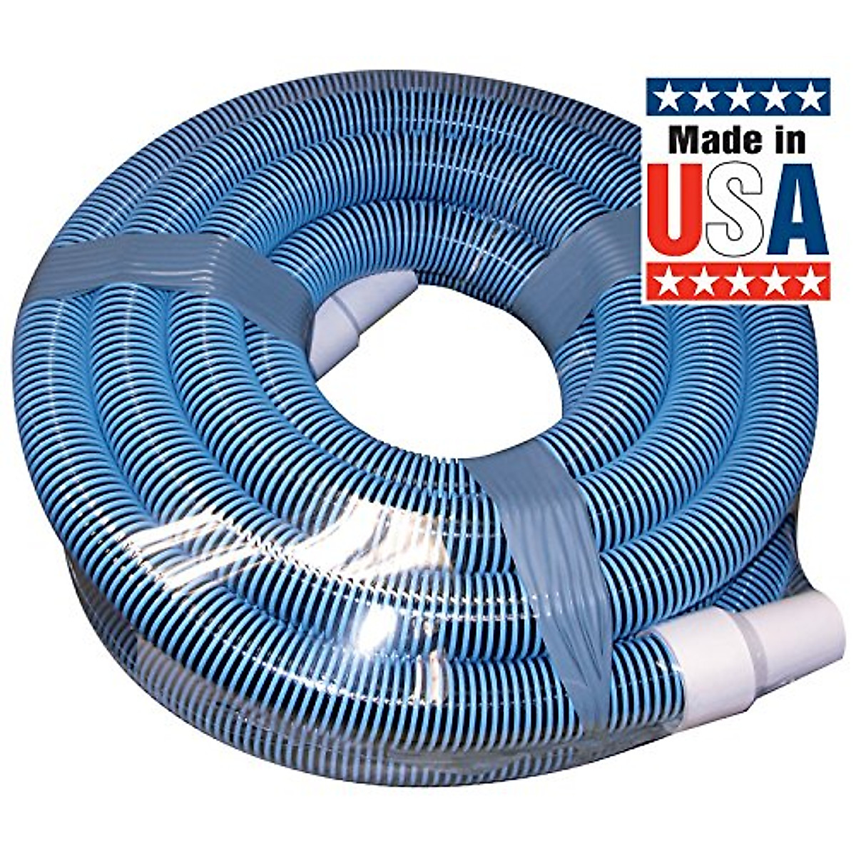 Poolmaster 33435 Heavy Duty In-Ground Pool Vacuum Hose With Swivel Cuff, 1-1/2-Inch by 35-Feet,Neutral