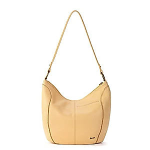 The Sak womens Iris Large Hobo Bag in Leather, Buttercup Ii, One Size US