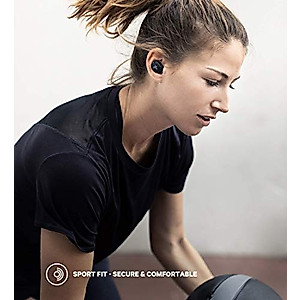 Jaybird RUN XT True Wireless Headphones (Storm Grey/Glacier) (Renewed)