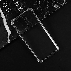 for Motorola ThinkPhone 5G Case, Soft TPU Back Cover Shockproof Silicone Bumper Anti-Fingerprints Full-Body Protective Case Cover for ThinkPhone by Motorola (6.60 Inch) (Transparent)