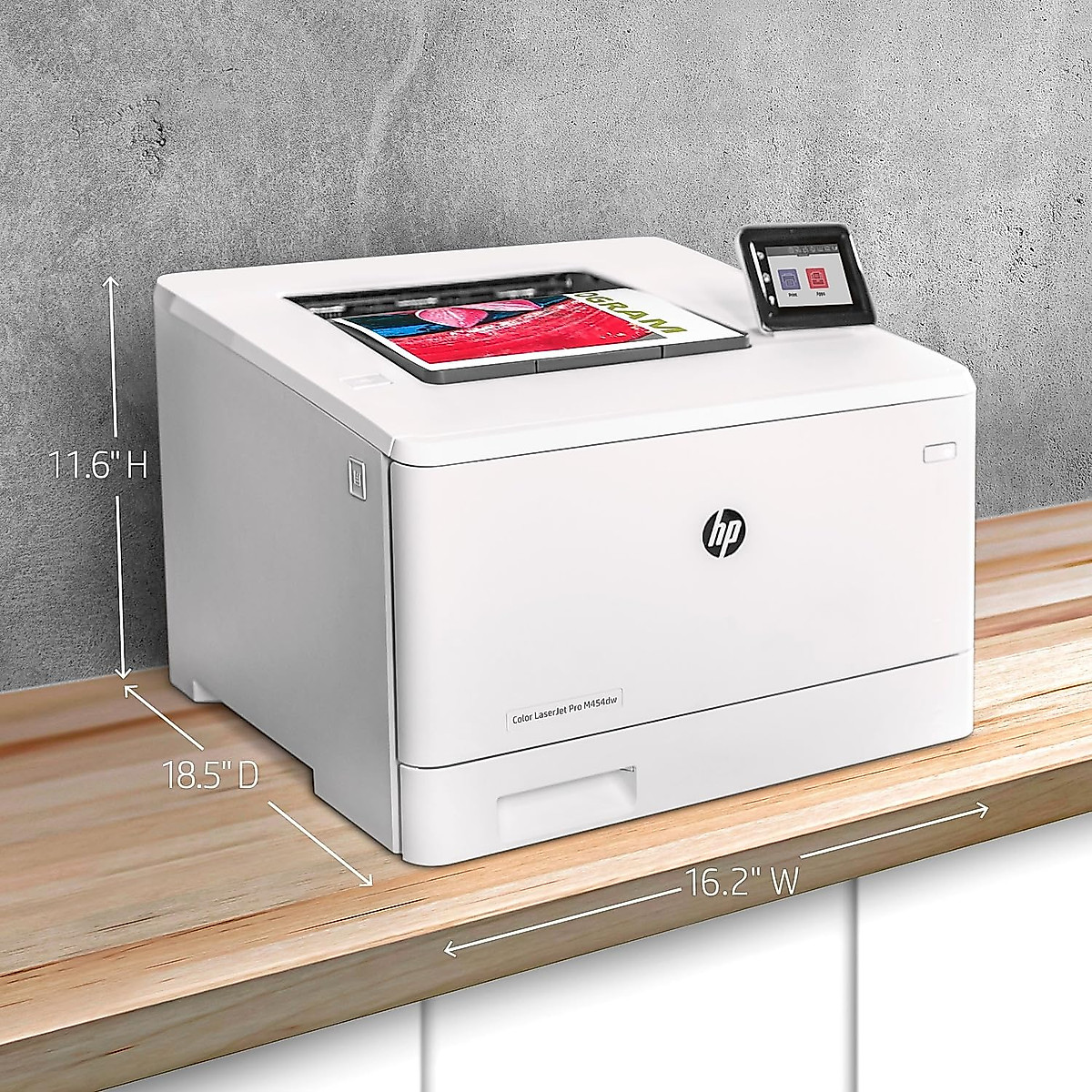 HP Color LaserJet Pro M454dw Printer (W1Y45A)