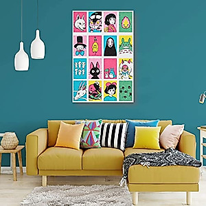 ABOUTKk Anime Poster Canvas Wall Art Gift Idea Decor Home Posters Artworks 12x18inch(30x45cm) Lwebecn