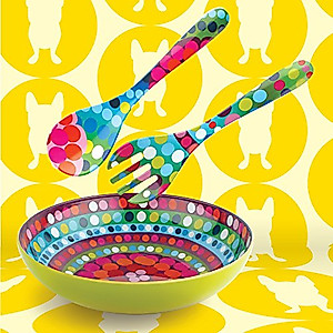 French Bull 11" Serving Bowl - Melamine Dinnerware - Salad, Mixing, Pasta - Bindi