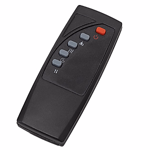 OELUBBY 23" Electric Fireplace Insert Heater Stove with Hearth Flame, Indoor Freestanding Recessed Electric Fireplace Heater with Remote and Overheating Protection