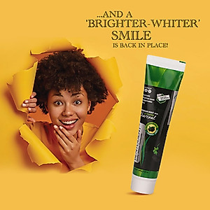 BENTODENT Teeth Whitening Bentonite Clay & Charcoal Toothpaste - Natural Teeth Whitening Charcoal Toothpaste, No SLS & Fluoride Free Toothpaste, Vegan (Activated Charcoal Mint Combo)