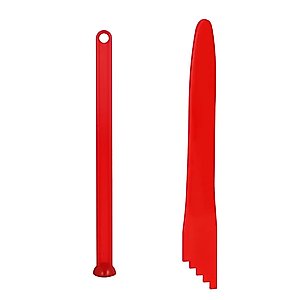 Aifeier ET Canning Tools Kit includes 1pcs Bubble Popper Bubble Remover and 1pcs Jar Lid Lifter Magnetic Lid Lifter (Red)