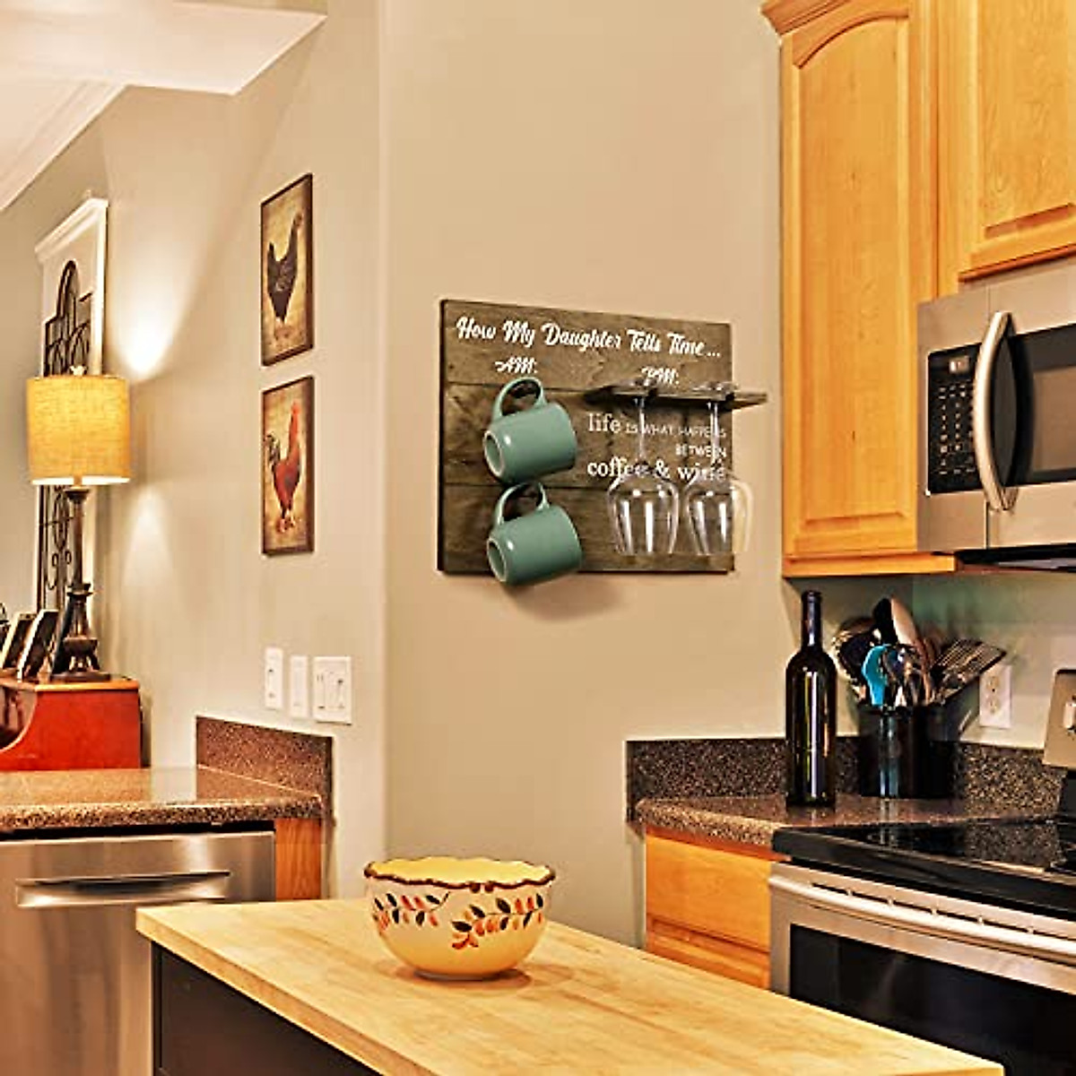 THYGIFTREE Birthday Gifts for Daughter from Mom Dad, Cool Daughter Christmas Gifts from Parents How My Daughter Tells Time Gifts Ideas for Daughter in Law