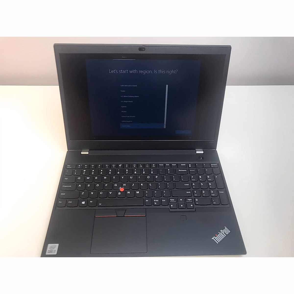 Lenovo TP P15V GEN 1 I7/2.6 32GB 1TB W10P