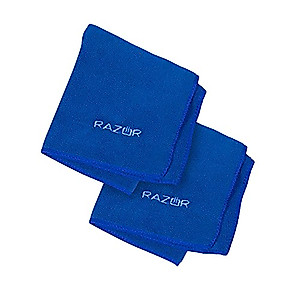 Mr. Bar-B-Q Razor 2 Pack Microfiber Griddle Towel Cloth