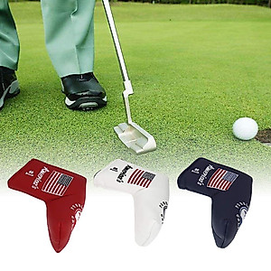 HISTAR American Flag Blade Putter Headcover for Scotty Cameron Ping (Navy Blue)
