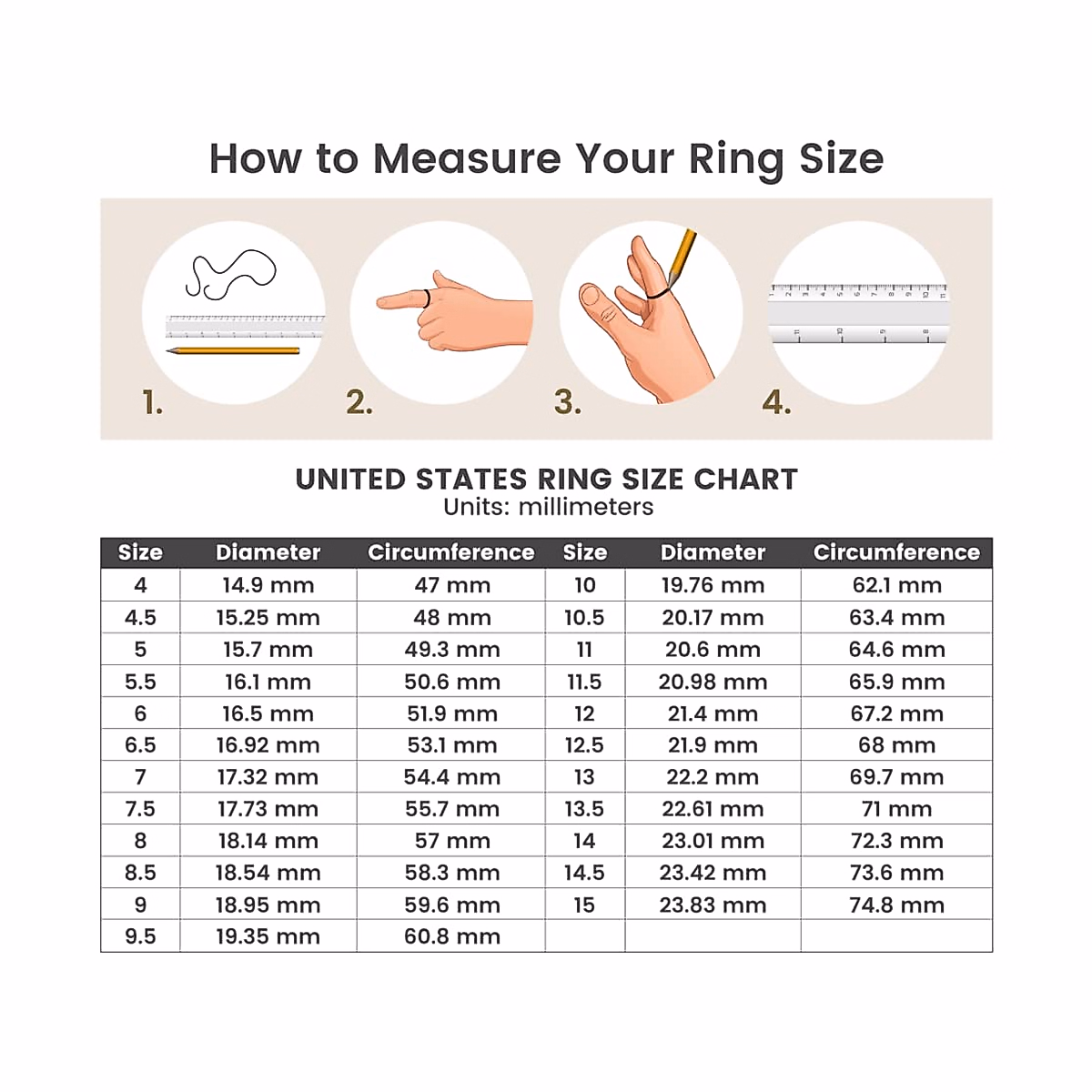 Ayafee 1.5 Carat (ctw) Round Cut Moissanite Bridal Sets Wedding Rings for Her 10K 14K 18K Gold Platinum Plated Silver Engagement Ring Set Twisting Infinity Pave Set Size 4-12 - Style G