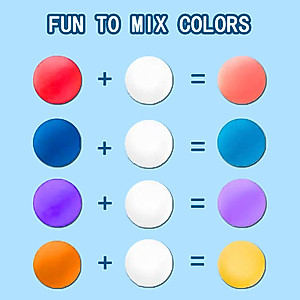 Ifergoo White Foam Modeling Clay- Moldable Cosplay, Air Dry, Squishy Molding Clay for Adult Arts & Craft Project, Fake Bake, Slime Supplies, 1.1LBS/500G