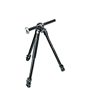 Manfrotto MT290DUA3US Dual Aluminum 3-Section Tripod ,Black