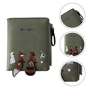 Kawaii Wallet Cute Wallets Animal Purses Wallet Purse Coin Pouches Wallet Aesthetic Foldable Purse