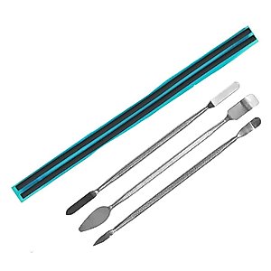 WESAPPINC Rubber Feet Strips Replacement HP Envy x360 15-DR 15M-DR 15-DS Convertible 15.6 Laptop with Stainless Steel (Black)
