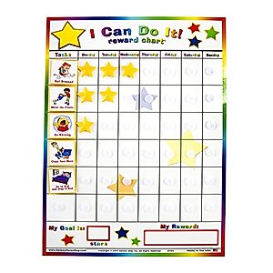 Kenson Kids "I Can Do It" Reward and Responsibility Chart, 11 X 15.5-Inch