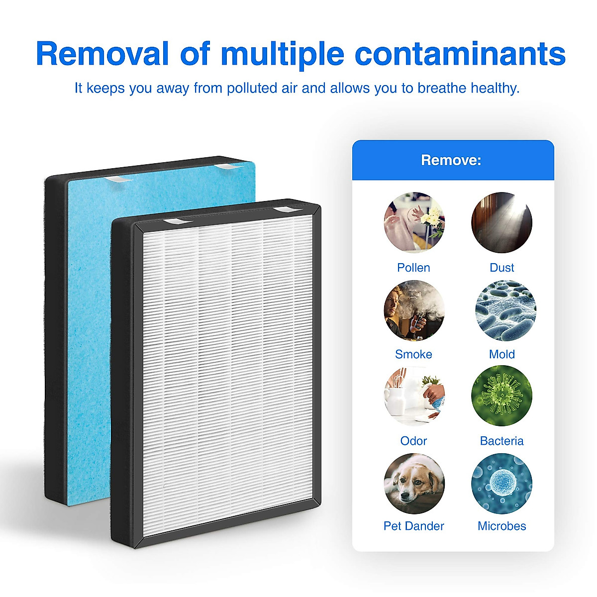 UNbeaten Air Purifiers Filter Pets300RF