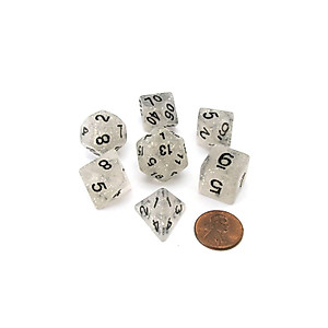 REAPER Miniatures 19031: Boss Dice - Starlight Glitter - Pizza Dungeon Dice