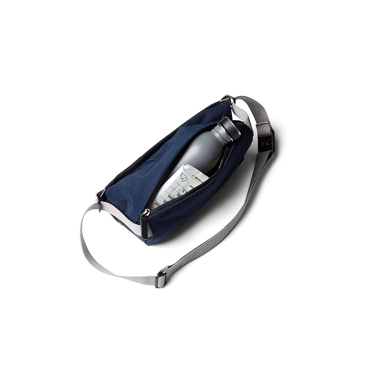 Bellroy Mini Sling Slim Shoulder Bag for Men and Women, Lightweight, Water Resistant, Multiple Organisation Compartments - Navy