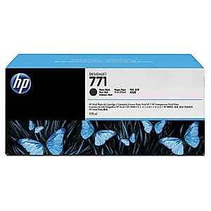 HP - CR250A (HP 771) Ink Cartridge, 775 mL, Matte Black,3/Pk B6Y39A (DMi PK