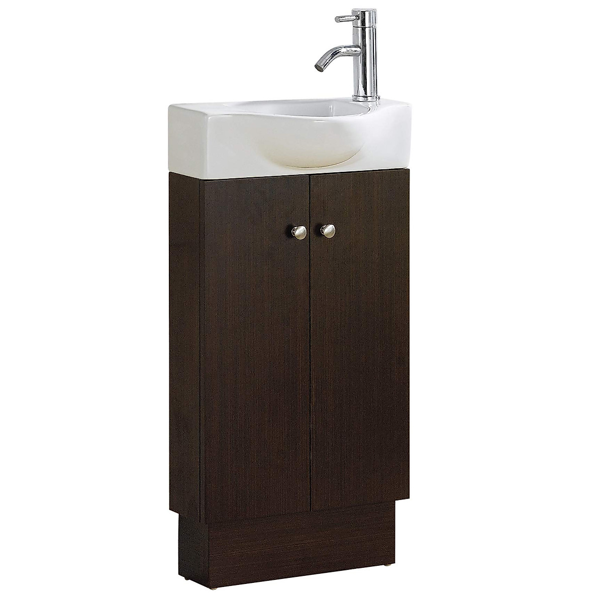 Fine Fixtures Bathroom Vanity Set - Cabinet and Sink- Glenwood WENGE