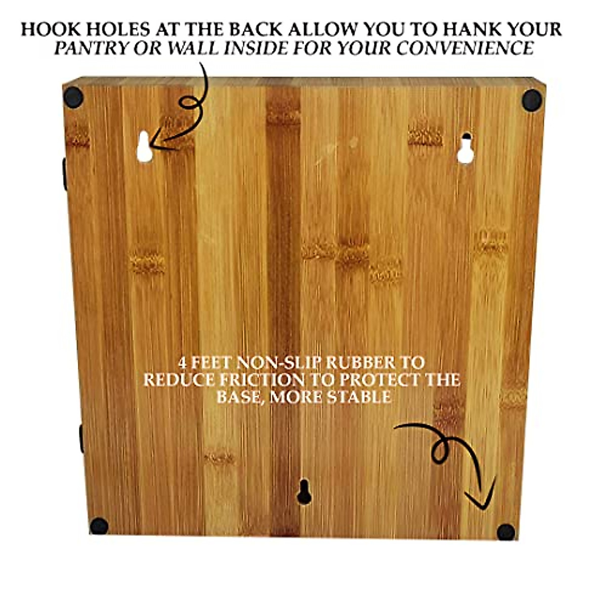 ACSELLO Wooden Ziplock Bag Storage Organizer for Drawer - Bamboo Bag Storage Organizer – Gallon, Plastic, Snack, Sandwich Bag Organizer For Kitchen - Storage Bag Holder