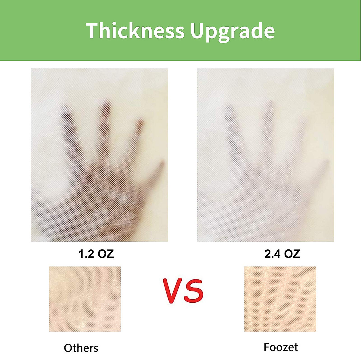 5 Packs Plant Covers Freeze Protection 22.8" Wx30.7 H 2.4oz Tree Cover for Fruit Shrubs Winter Protection Sun Pest Frost Cold with Drawstring Plants Bags Small