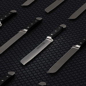 Güde Alpha Series Hand Forged/Serrated Bread Knife, 8-in - Ice Hardened Steel - Made in Solingen, Germany Since 1910