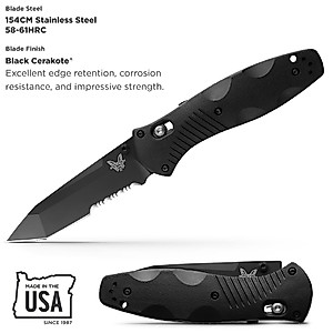 Benchmade - Barrage 583 Tactical Knife with Black Handle (583SBK)