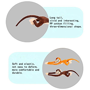 zhidiloveyou Hanging Stuffed Animals of Monkey for Kids and Adults (27inches)