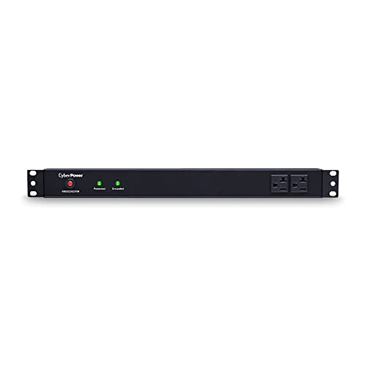 CyberPower RKBS20S2F8R Rackbar Surge Protector, 120V/20A, 10 Outlets, 15 Foot Power Cord, 1U Rackmount